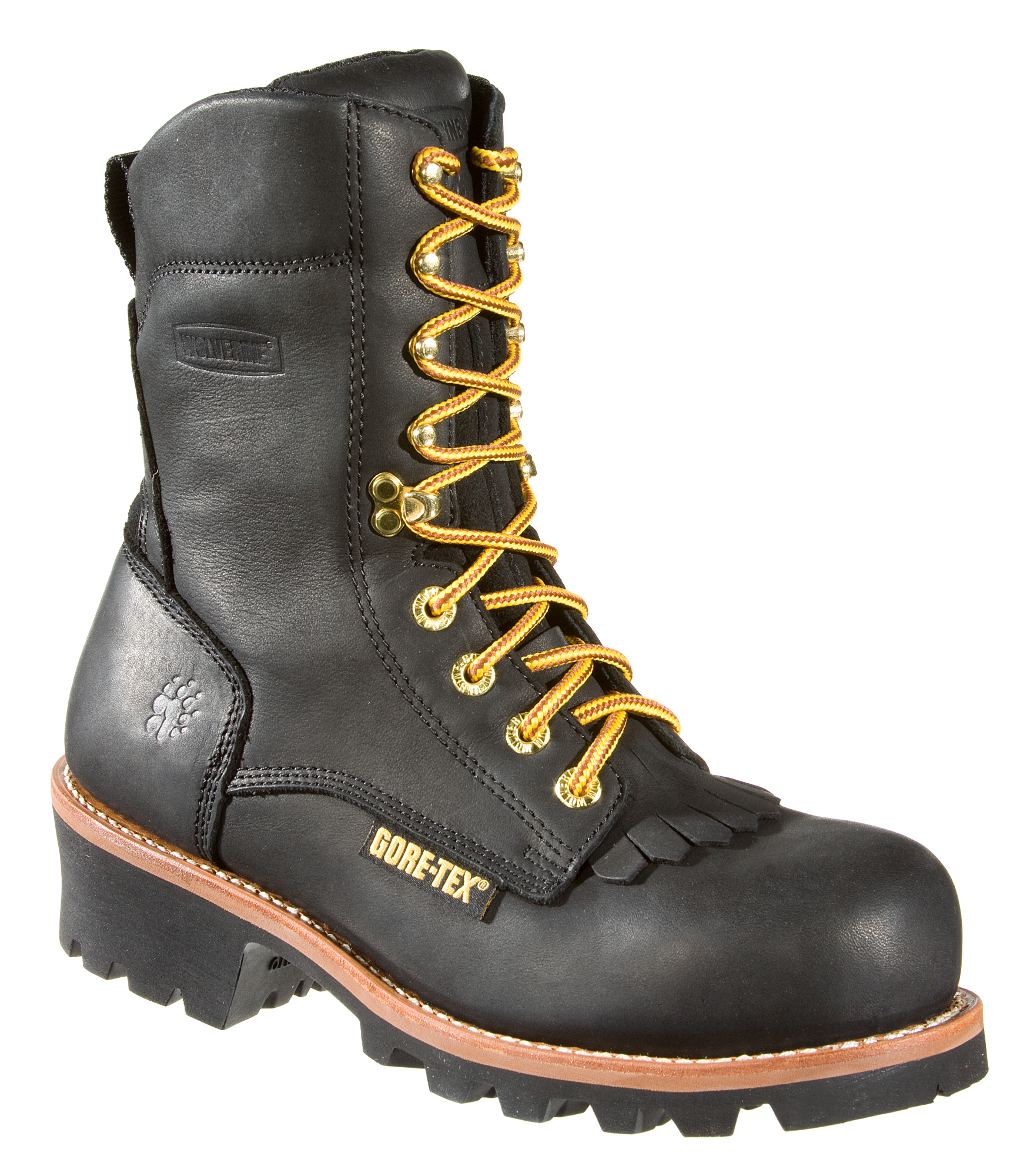 Wolverine Buckeye GORE-TEX Logger EAA Safety-Toe Work Boots for Men ...